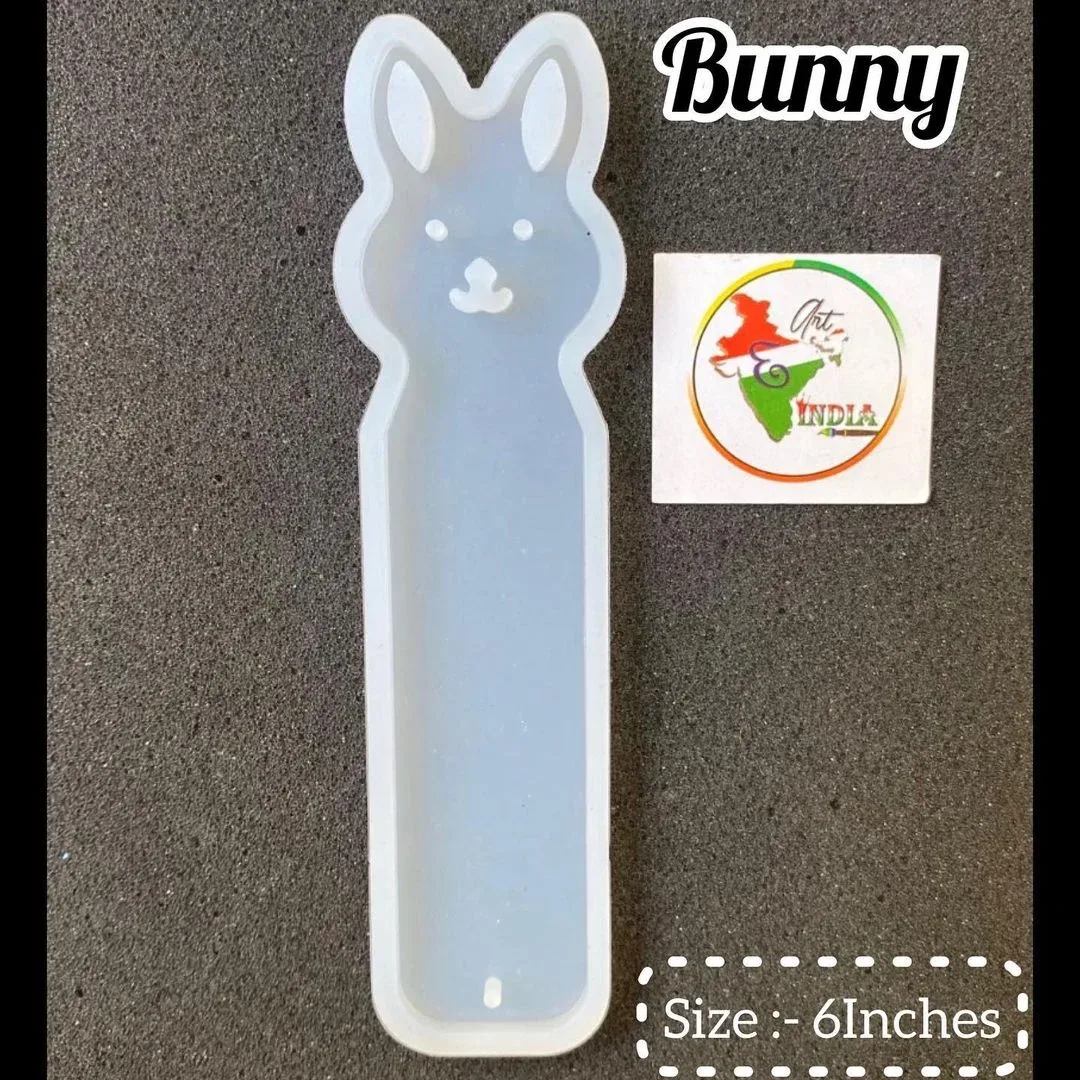 bunny bookmark mold for resin art – Epoxy Art India