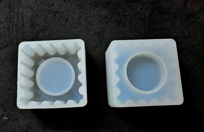 Square T light mold for resin art – Epoxy Art India