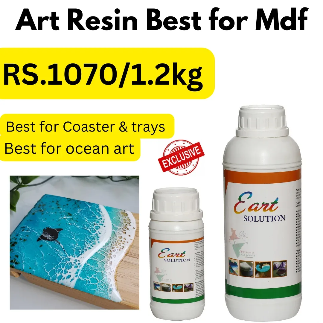 art resin (2:1) 1200gm – Epoxy Art India
