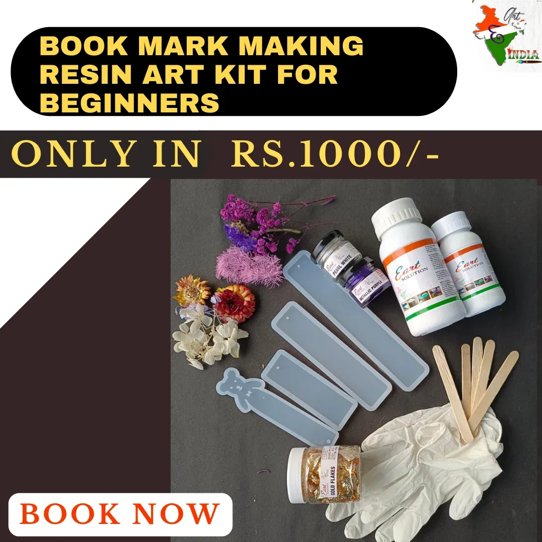 Bookmark Making Beginner resin Art kit – Epoxy Art India
