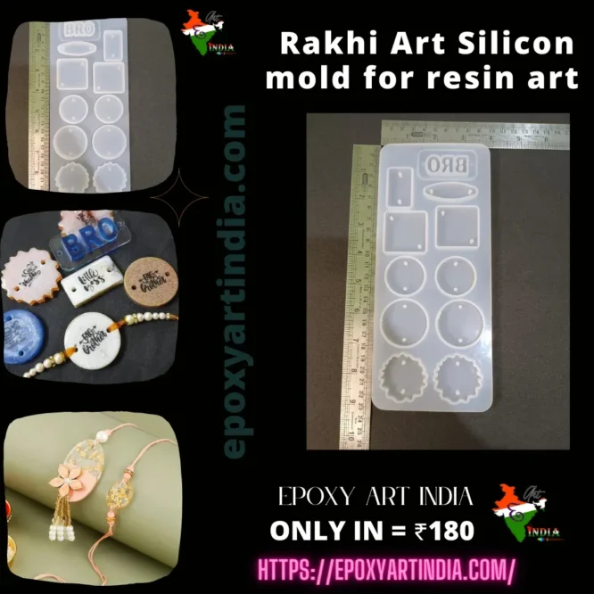 Rakhi Resin Art Mold – Epoxy Art India