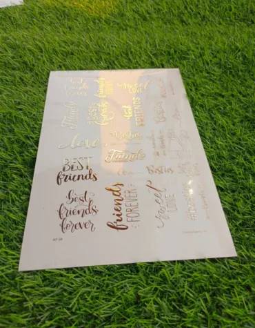 Sticker Sheet For Resin Art – Epoxy Art India