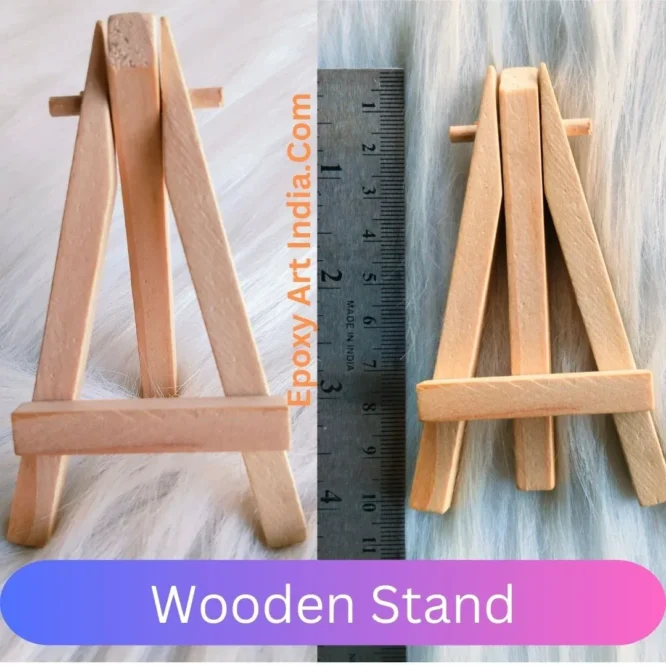 4inch Wooden Stand For Resin Art – Epoxy Art India