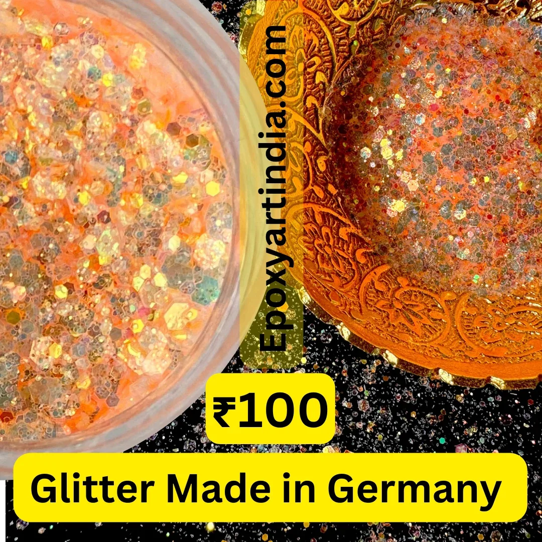 Opal Chunky Cyan multicolour Germany Glitter for resin art – Epoxy Art ...