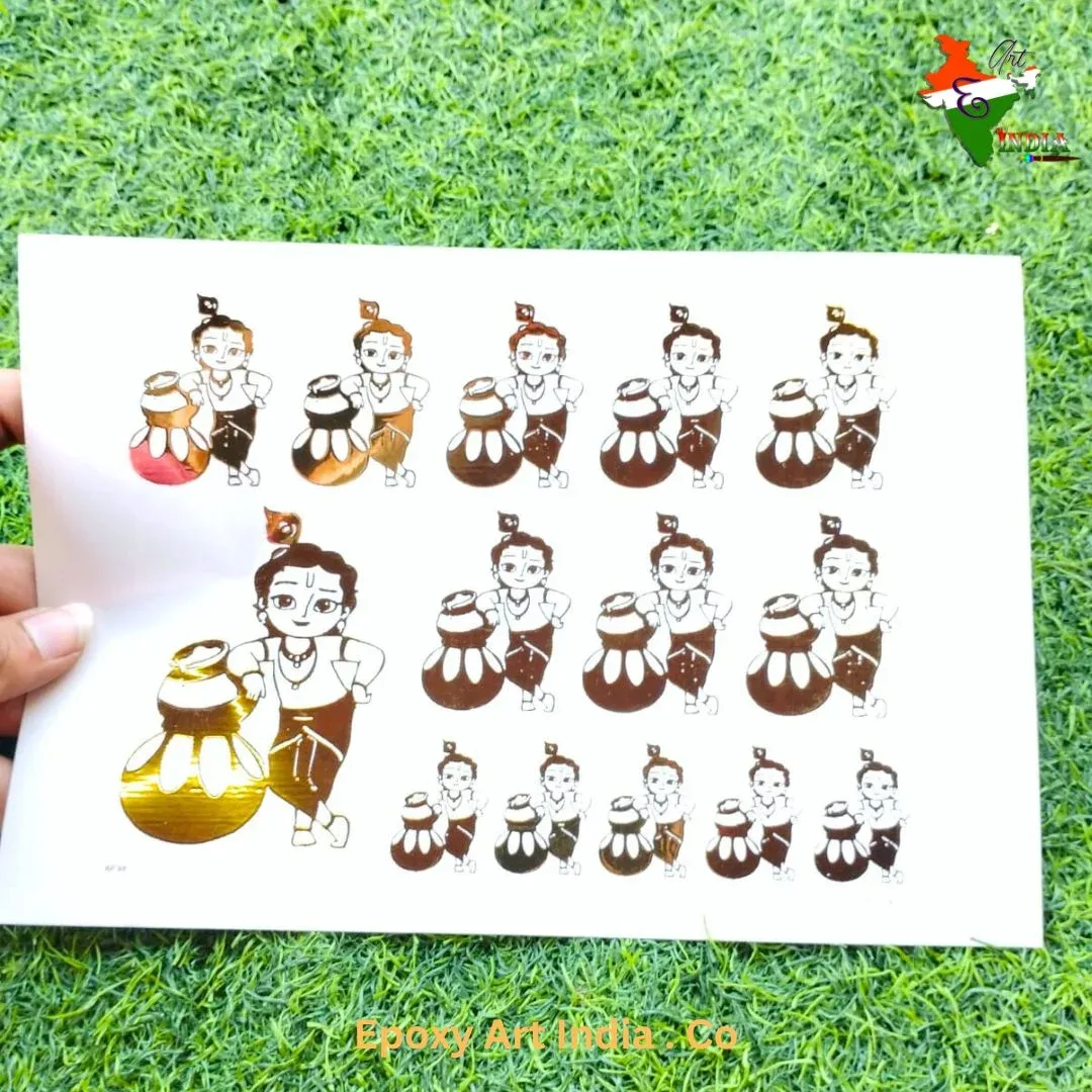 Sticker Sheet For Resin Art – Epoxy Art India