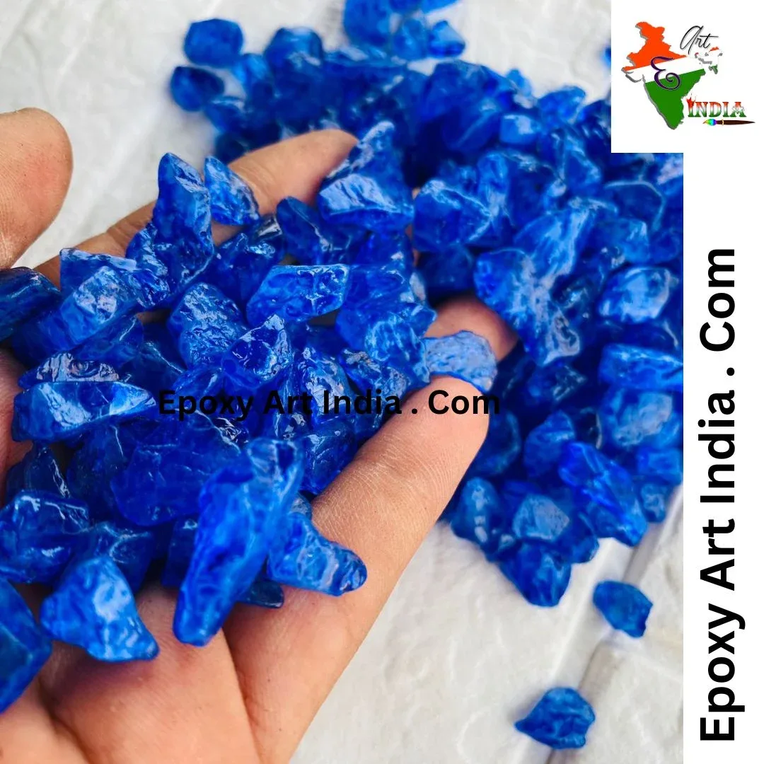 Blue Stones For Resin Art – Epoxy Art India