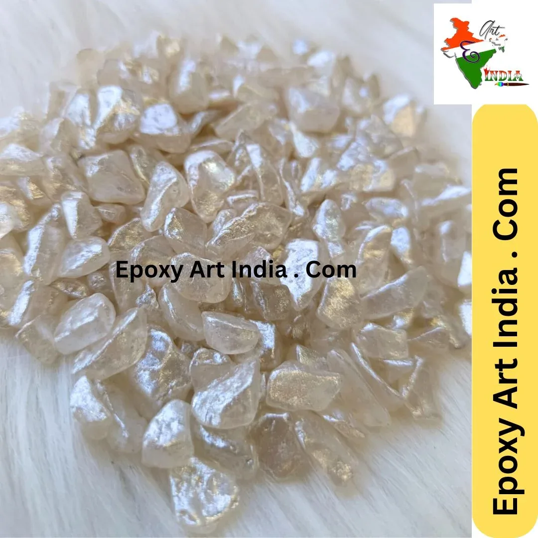 Silver Stones For Resin Art – Epoxy Art India