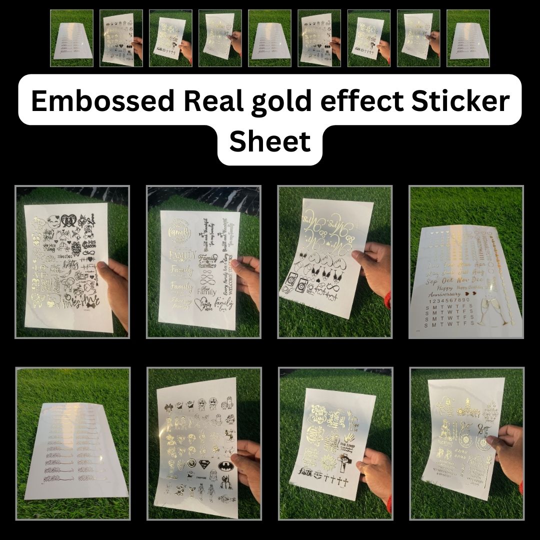 Sticker Sheet For Resin Art – Epoxy Art India